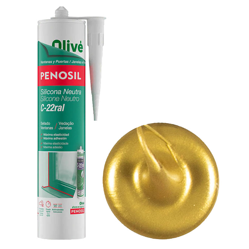 Silicona acética para sellar acristalamientos PENOSIL 600 | Ferreterías ...