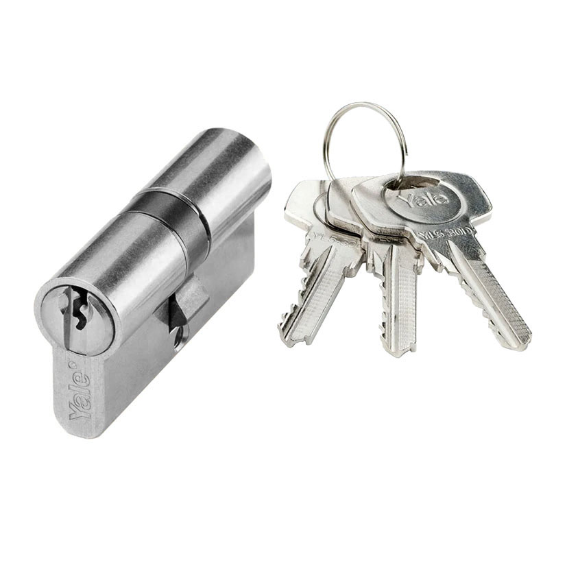 Cilindro YALE YL5 Níquelado | Ferreterías cerca de ti - Cadena88
