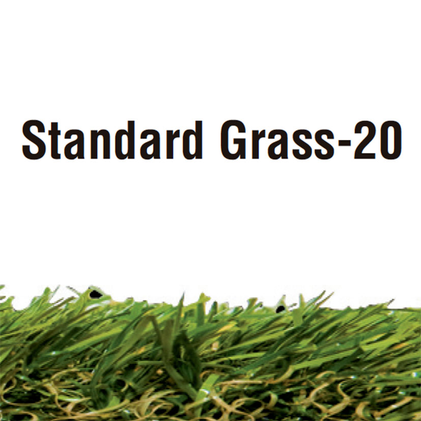 Césped artificial LISTA Standard Grass espesor 20 mm 2x4 m ...