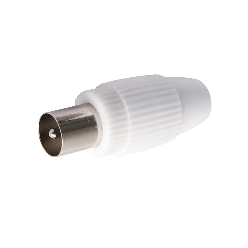 Conector AXIL antena TV recto | Ferreterías cerca de ti - Cadena88