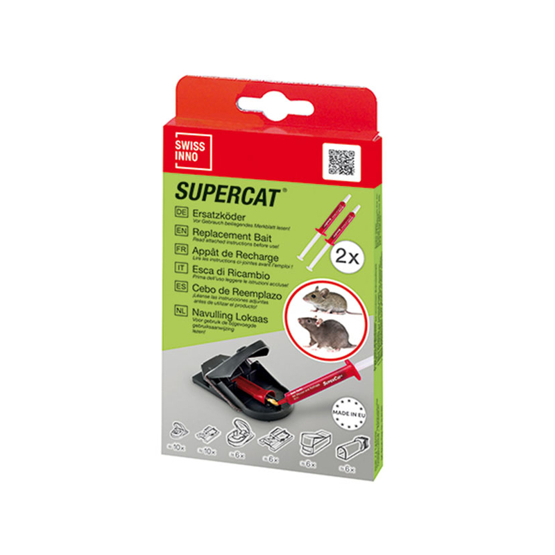Recambio cebo SWISSINNO ratonera supercat | Ferreterías cerca de ti ...